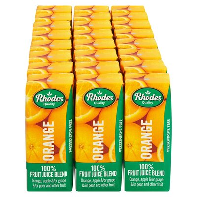 Rhodes 100% Fruit Juice Blend Orange 200ml x 24 | PnP