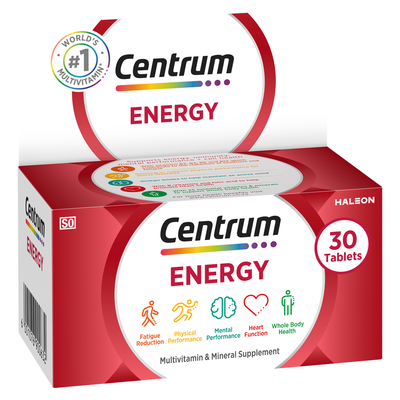 Centrum Energy Multivitamin & Mineral Supplement 30 Tablets | PnP