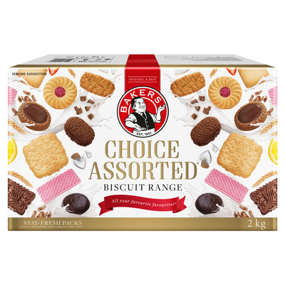 Bakers Choice Assorted Biscuits 1kg | PnP