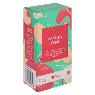 PnP Vanilla Chai Tea 20 Pack | PnP
