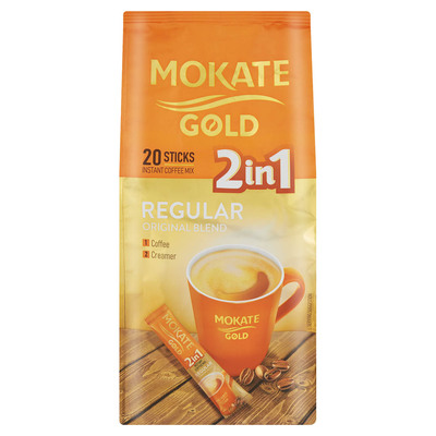 Mokate Gold 2 in 1 Sugar Free Coffee 12g x 10 | PnP