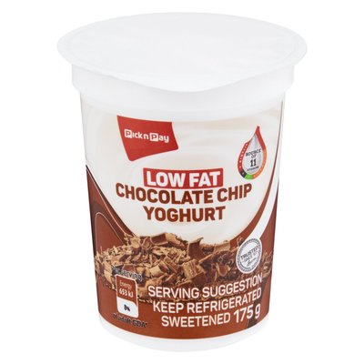 PnP Low Fat Chocolate Chip Yoghurt 175g | Smart Price Specials | PnP Home