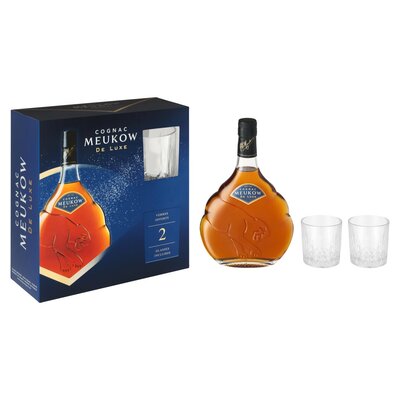 Meukow Cognac De Luxe Gift Pack Box 750ml | PnP