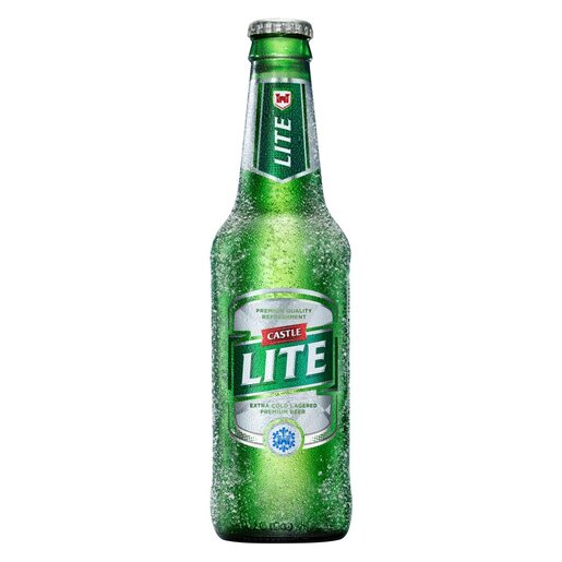 Castle Lite Premium Lager Beer 330ml | PnP