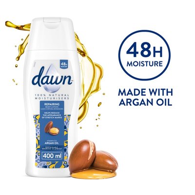 Dawn Vitamin E And Argan Oil Stretch Marks Repair Body Lotion 400ml ...