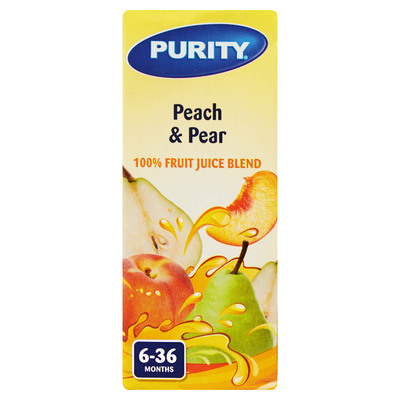 Purity Peach & Pear Baby Juice 200ml | PnP