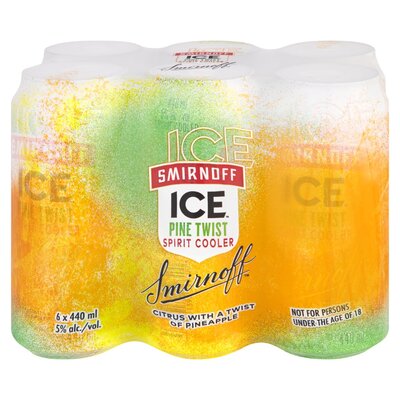 Smirnoff Storm Pine Twist Cooler 6 x 440ml | Smart Price Specials | PnP ...