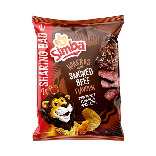 Simba Chips Smoked Beef 220g | PnP