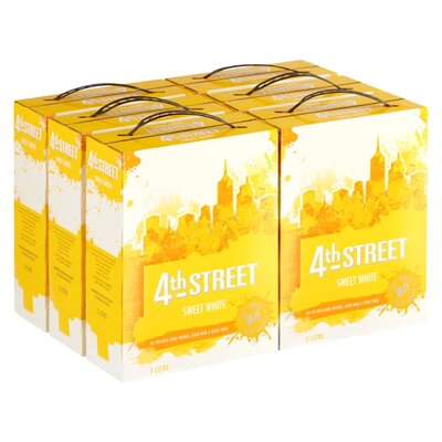 4Th Street Sweet White Wine 3L x 6 | PnP