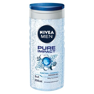 Nivea Shower Gel Pure Impact 250ml | PnP