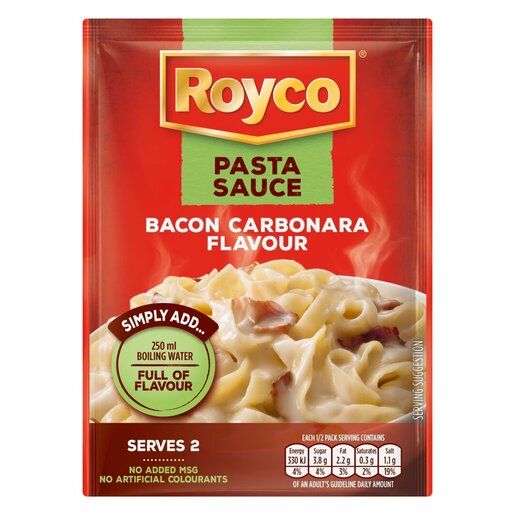 Royco Pasta Sauce Bacon Carbonara 45g | PnP