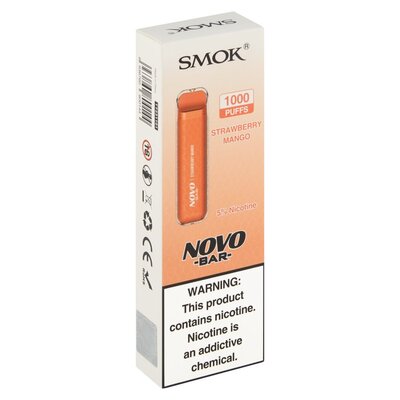 SMOK Novo Bar Strawberry Mango Disposable Vape 1000 Puffs | PnP