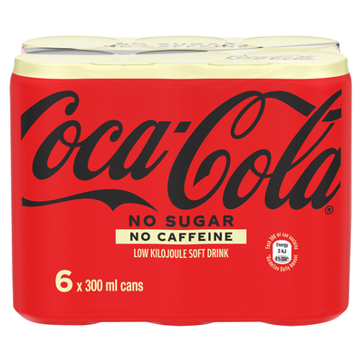 Cola-Cola No Sugar & No Caffeine 300ml | PnP