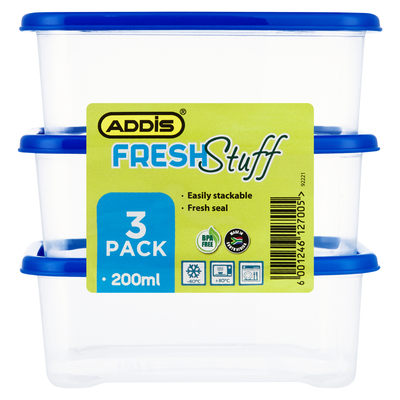 Addis Fresh & Go Food Storer Containers 3 x 900ml | PnP
