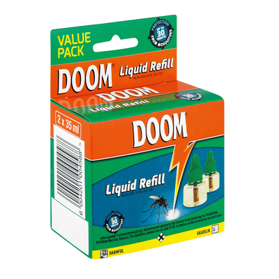 Doom Insect Repellent Liquid Refill 2ea | PnP