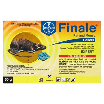 Bayer Finale Rat Poison 50g | Smart Price Specials | PnP Home