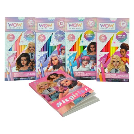 Wow Generation 36 Pencils With Notebook Set | Smart Price Specials ...