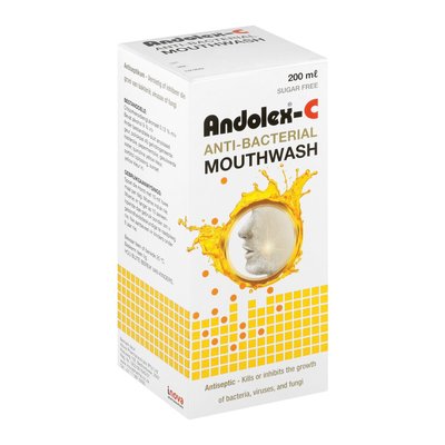 Andolex-c Anti Bacterial Mouth 200ml | PnP