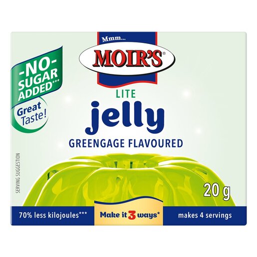 Moir's Lite Greengage Jelly 20g | PnP