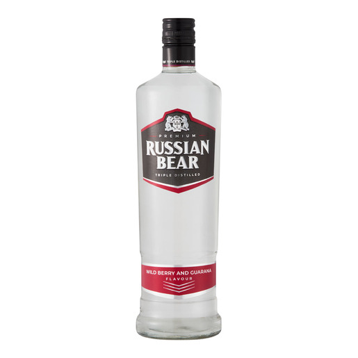 Russian Bear Wild Berry & Guarana Vodka 750ml | Smart Price Specials ...