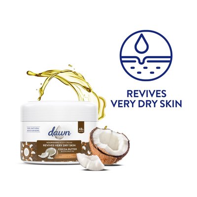 DAWN BODY CREAM WOMEN COCOA BUTTR 250M | PnP