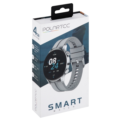 Polartec Full Touch Silver Bluetooth Smart Watch | PnP