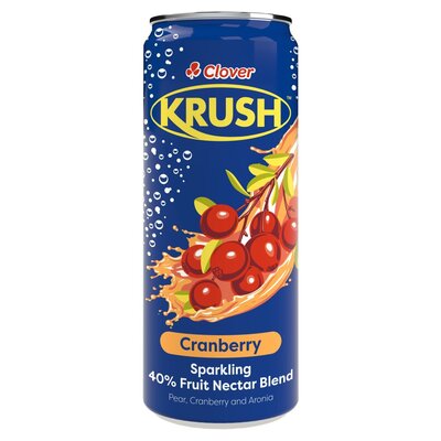 Krush Sparkling Cranberry Juice 300ml | PnP