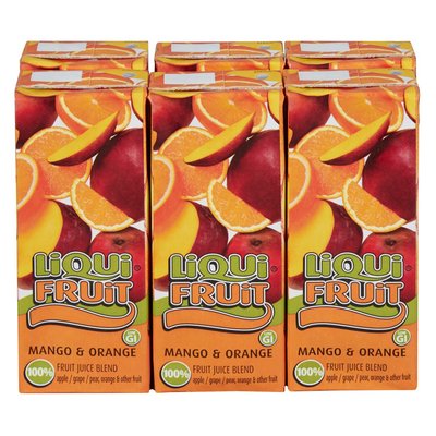 Liqui-fruit Mango & Orange Juice Blend 250ml x 6 | PnP