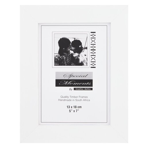 Creative Native White Photo Frame 130 x 180 | PnP