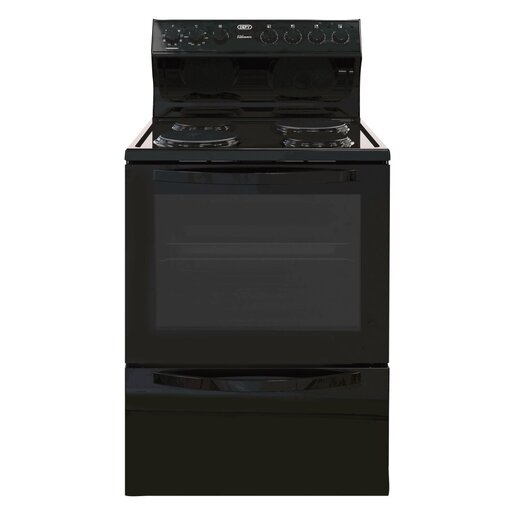 Defy 4 Plate Black Stove Thermofan DSS697 | PnP