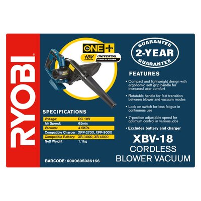 Ryobi 18v Blower | PnP
