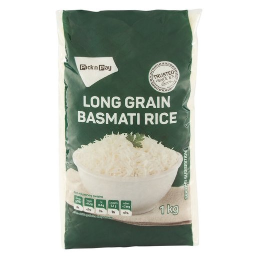 PnP Long Grain Basmati Rice 1kg | PnP
