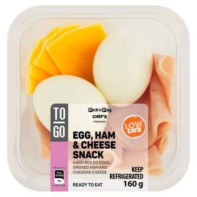 PnP To Go Egg Ham Cheese Snack | PnP