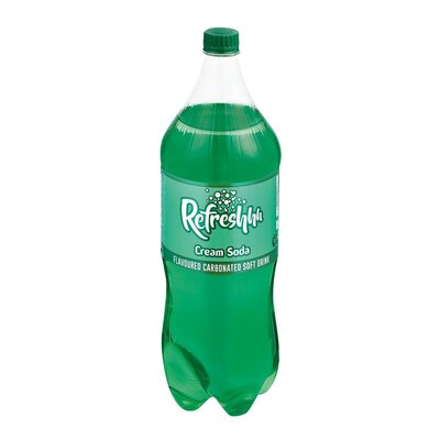 Refresh Cream Soda Flavoured Carbonated Soft Drink 2L x 6 | PnP