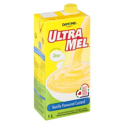 Danone Ultra Mel Vanilla Flavoured Custard with No Added Sugar 1L | PnP