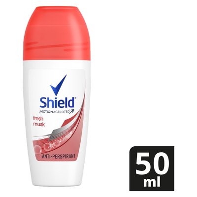 Shield Women Fresh Musk Antiperspirant Roll On Deodorant 50ml | Smart ...