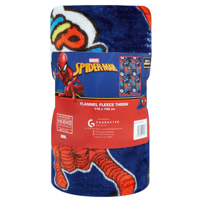 Marvel Spiderman Throw 115 x 145cm | PnP