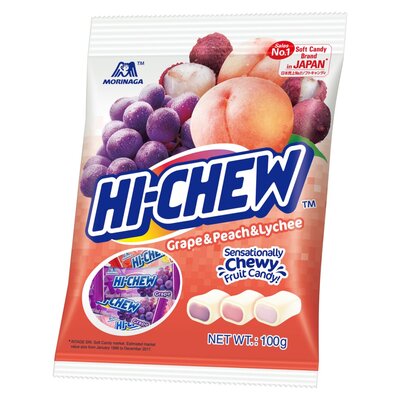 Hi-Chew Grape Peach & Lychee 100g | PnP