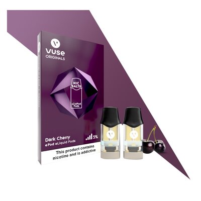 Vuse E-Pod Rich Tobacco 3% Nicotine Salt E-Liquid Replacement Pods 2 ...