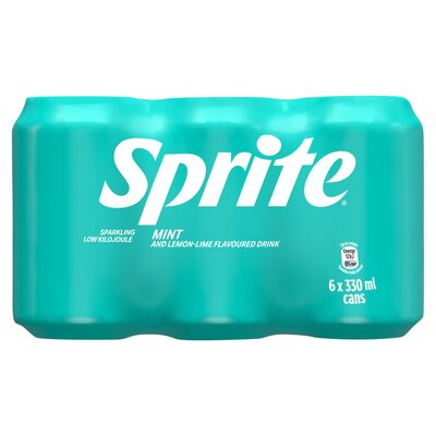 Sprite Mint & Lemon-Lime Flavoured Soft Drink 330ml x 6 | PnP