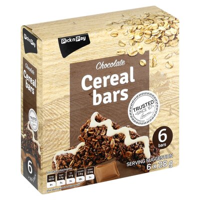 PnP Chocolate Cereal Bars 6 Pack | PnP