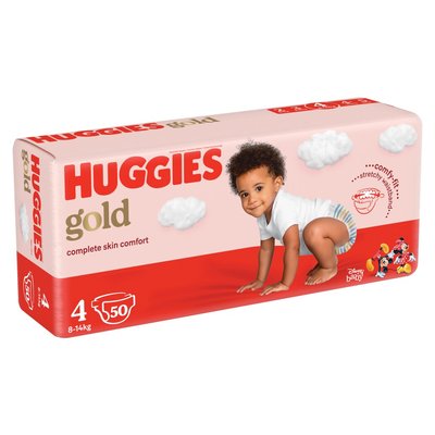 Huggies Gold Size 4 (8-14kg) Value Pack 50 Nappies | Smart Price ...