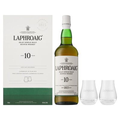 Laphroaig 10 Year Single Malt Gift Set | PnP