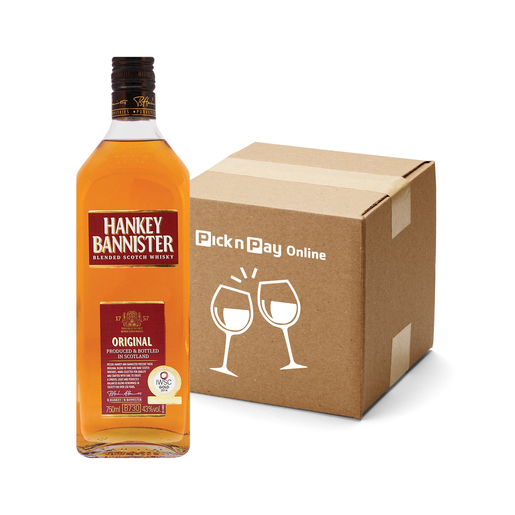 Hankey Bannister Scotch Whisky 750ml x 12 | PnP