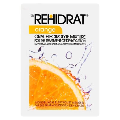 Rehidrat Orange Oral Electrolyte Mixture Sachet 14g | Smart Price ...