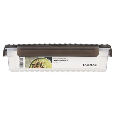 LocknLock Wave Rectangular Container 2.2L Grey | PnP