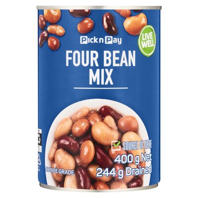 PnP Live Well Four Bean Mix 400g | Smart Price Specials | PnP Home