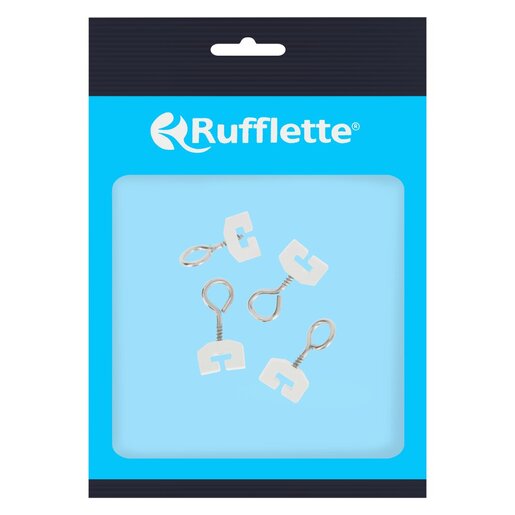 Rufflette Curtain Rail End Stops 4 Pack | PnP