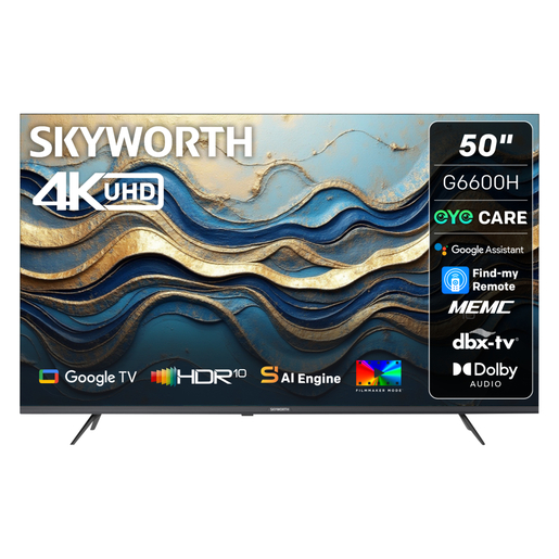 Skyworth 50 Inch UHD 4K LED Google TV 50G6600H | Smart Price Specials ...