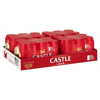 Castle Lager Beer Can 24 x 330ml | PnP